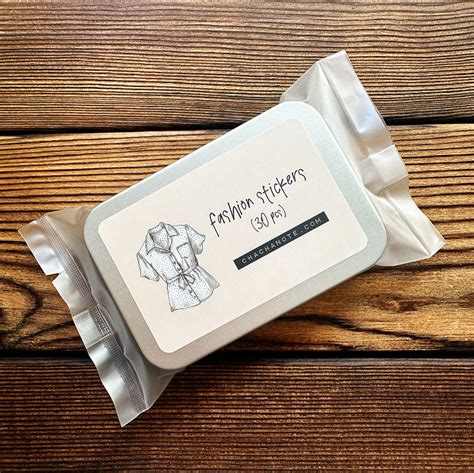 틴케이스 빈티지 패션스티커 30pcs 차차노트 샵