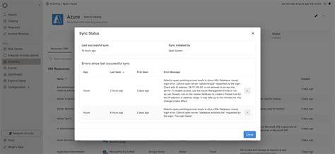 Sync Schedules And Triggers
