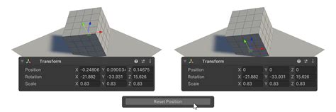 Reset X Form Tool Umodeler X