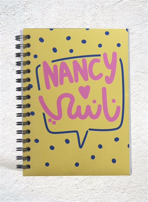Nancy ‘ A5 Notebook The Stationery House