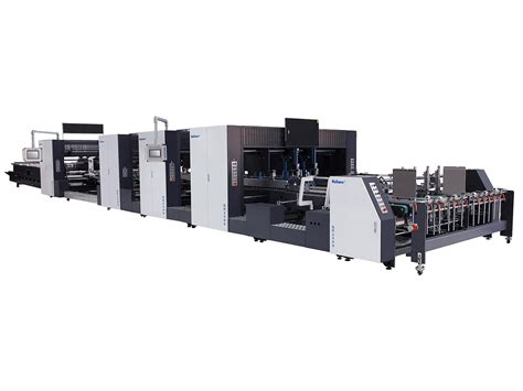 Qh Series Heavy Duty Folder Gluer New Luolan Machinery