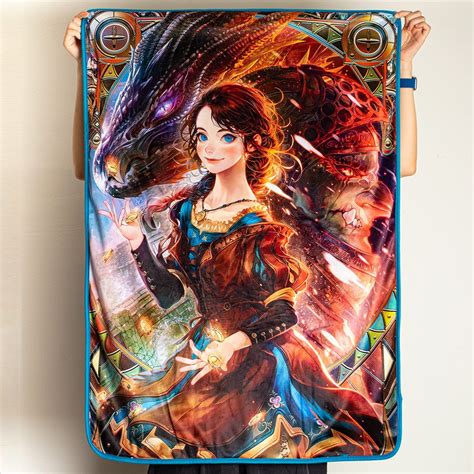 피어클리벤의 금화 풀 컬러 일러스트 극세사 담요타일 마그넷 세트 선착순 증정 브릿g