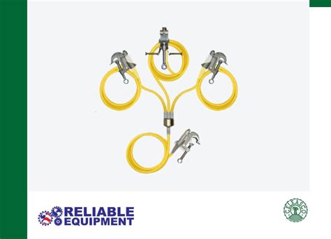 Reliable Equipment Grounding Cluster Set For Overhead Distribution