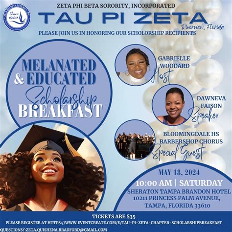I Am Excited To Announce That I Have Been Invited To Speak At The Annual Tau Pi Zeta Sorority