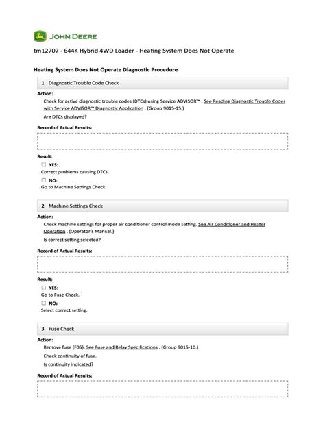 Heating System Does Not Operate Pdf