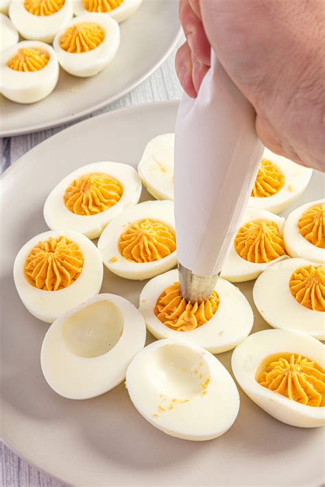 Spicy Deviled Eggs About A Mom