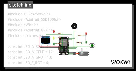 Esp32 Buzzerservo Wokwi Esp32 Stm32 Arduino Simulator