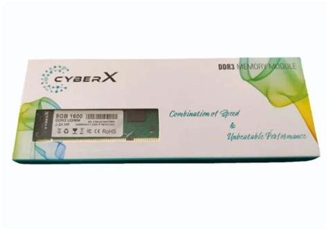 Cyberx Gb Desktop DDR Ram Single Channel At Rs Piece In Ludhiana ID