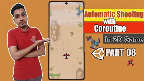 Shooting Projectiles Automatically Plane Shooter Game Part8 Youtube