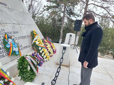 У Међидији на месту страдања српских румунских чешких и других добровољаца који су се борили