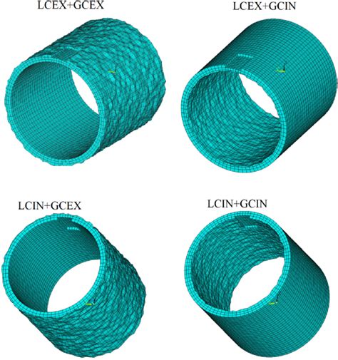 Fe Models Of Pipes Considering Different Locations Of Localized Download Scientific Diagram