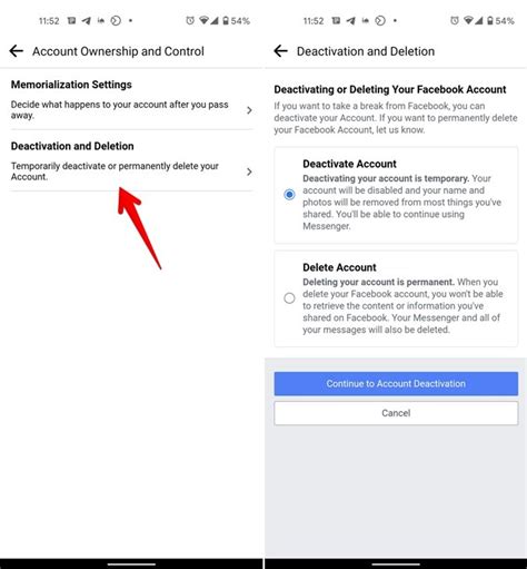 How To Deactivate Your Facebook Account Or Delete It For Good Make Tech Easier