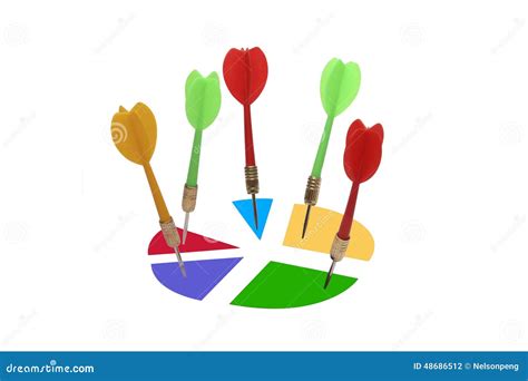 Market Segmentation Chart Stock Illustration Illustration Of Chart