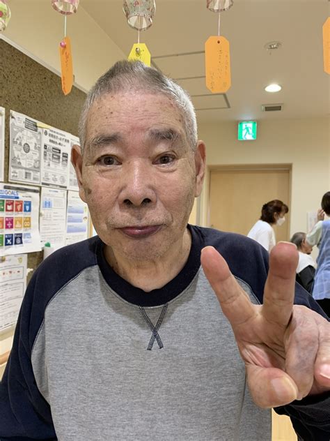 訪問理容part2 ガーデンコート花島 笑顔便り