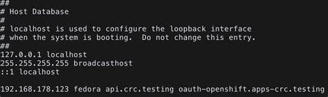 Accessing A Remote Codeready Containers Installation With Macos Open Sourcerers