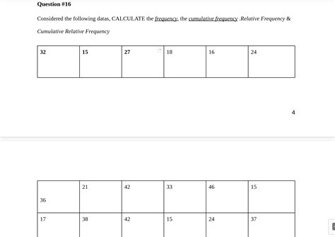 Solved Question Create A Histogram From Question Chegg Com