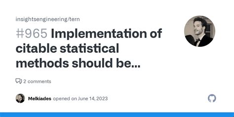 Implementation Of Citable Statistical Methods Should Be Cited As