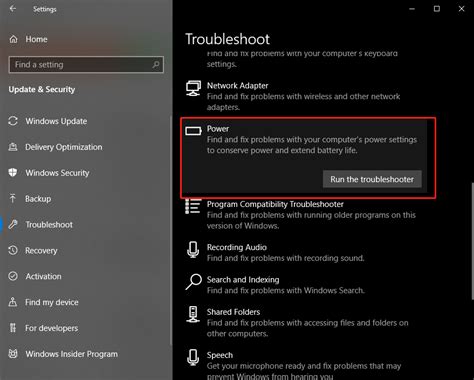 Run Power Troubleshooter To Fix Power Problems On Windows 11 10 Minitool