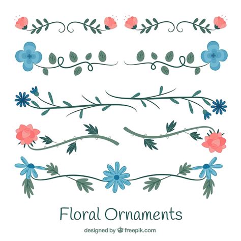 Ideas De Diseño De Bordes De Flores Dibujos Mini Vid De Hojas Y