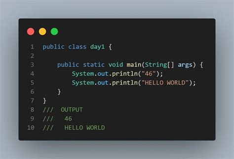 Nithin E On Linkedin Day 01 Of My Java Internship With Cybernaut