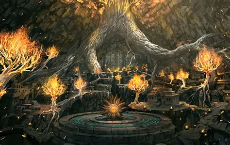 Bed Of Chaos Concept Art