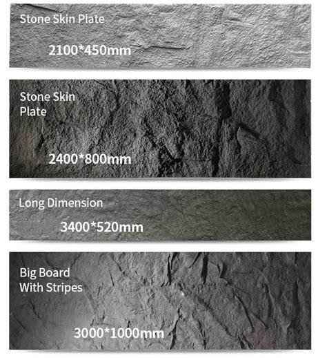 Pu Stone Wall Panel Polyurethane Stone Panel 3d Wall Panel Board Artificial Light Weight Slate Stone