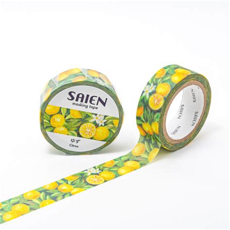 Yuzu Japanese Iyo Washi Tape Japanese Stationery Store