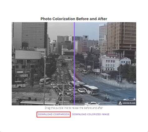 [사진] 사이트에서 흑백 사진을 컬러 사진으로 변환하기