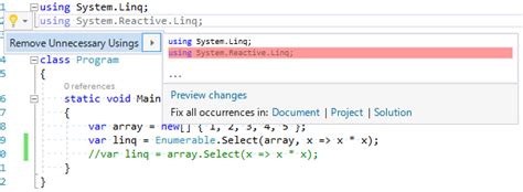Remove Unnecessary Usings Misunderstands Extension Methods · Issue