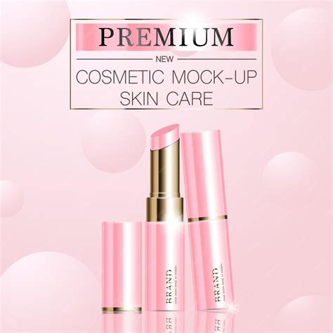 Увлажняющая помада для лица для ежегодной продажи или фестивальной распродажи розовая и золотая