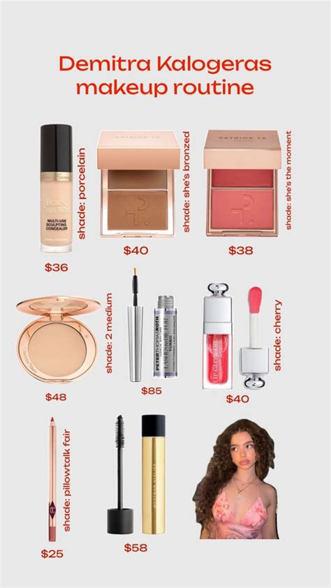 Demitra Kalogeras Makeup Routine Products Makeup Routine Guide