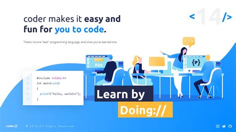 coder programming keynote presentation template presentation templates