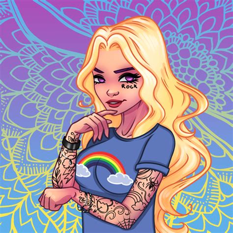 Girl With Tattoo NFT Collection OpenSea