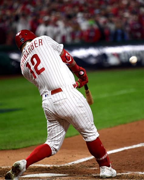 Philadelphia Phillies Kyle Schwarber Homers In The Fifth Inning Gold