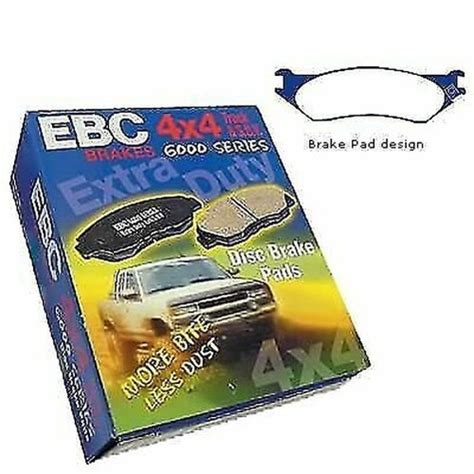 Ebc Front Greenstuff Brake Pads 6000 Series Todoterreno Range Dp61742