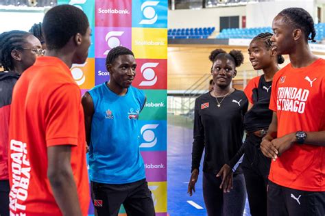 Deon Lendore Bursary Recipients On Carifta Team Trinidad And Tobago Newsday