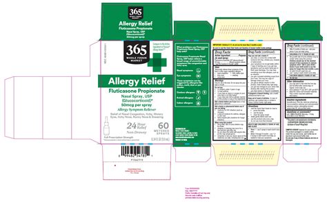 Fluticasone Propionate Nasal Spray Usp 50 Mcg Per Spray