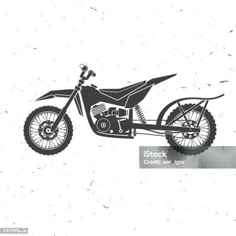 산 언덕을 위한 오토바이 로켓 더트 바이크 레이스 벡터 일러스트 레이 션입니다 익스트림 점프와 경주를 위한 스포츠 오토바이 모토