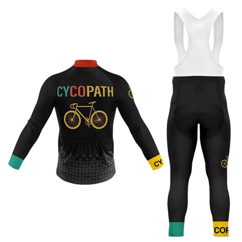 Cycopath Mens Long Sleeve Cycling Kit Rssc Sports