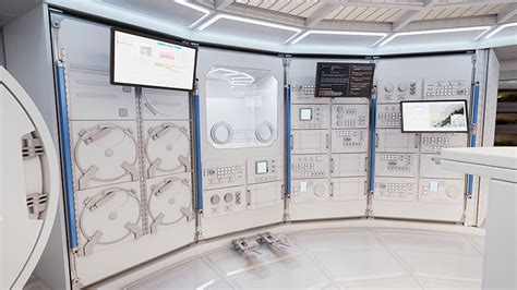 Airbus Loop Multipurpose Orbital Module For Iss With A Greenhouse Structure Tuvie Design