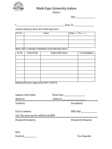 Mst Form I Pdf