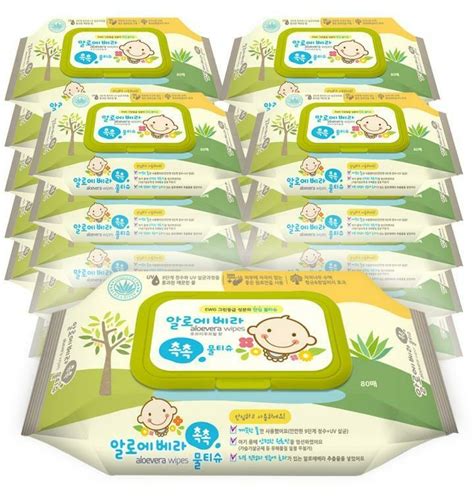 삼정펄프알로에베라 촉촉 캡형 80매 24팩 티몬