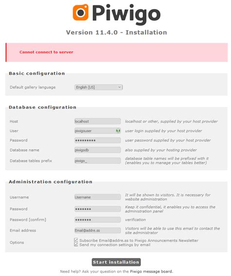 cannot connect to server · issue 219 · ix plugin hub iocage plugin index · github