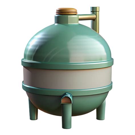 Dramatic Traditional Biogas Digester Diagram Simple Line Art