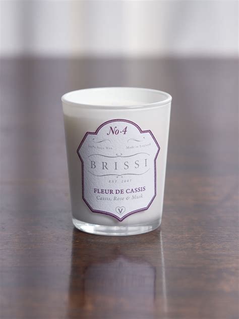 Fleur De Cassis Mini Votive Candle Brissi