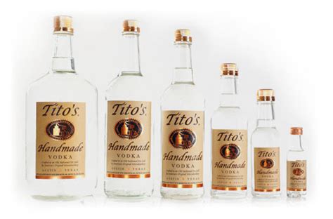 Titos Texas Vodka Happy