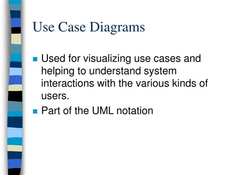 PPT Use Case Diagrams PowerPoint Presentation Free Download ID