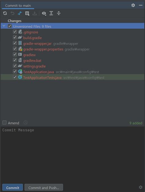 IntelliJ에서 Github로 Commit 및 Push하기