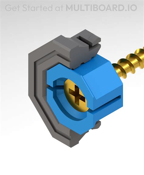 Raised Snap Countersink Flush Mount 3d Model By Multiboard On Thangs