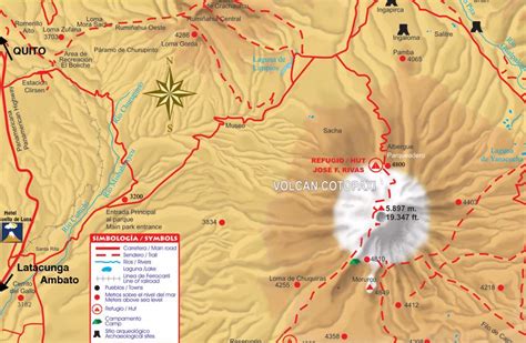 Map Of Cotopaxi